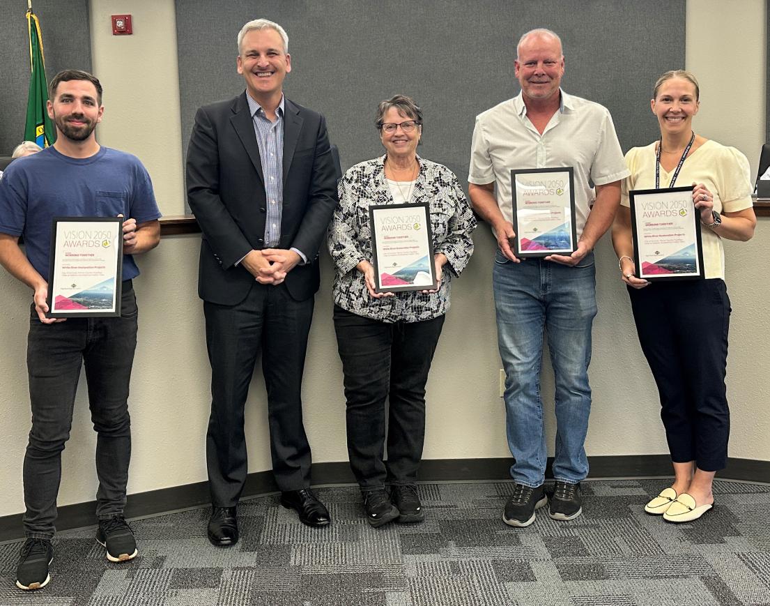 White River Restoration Wins VISION 2050 Award | Puget Sound Regional Council